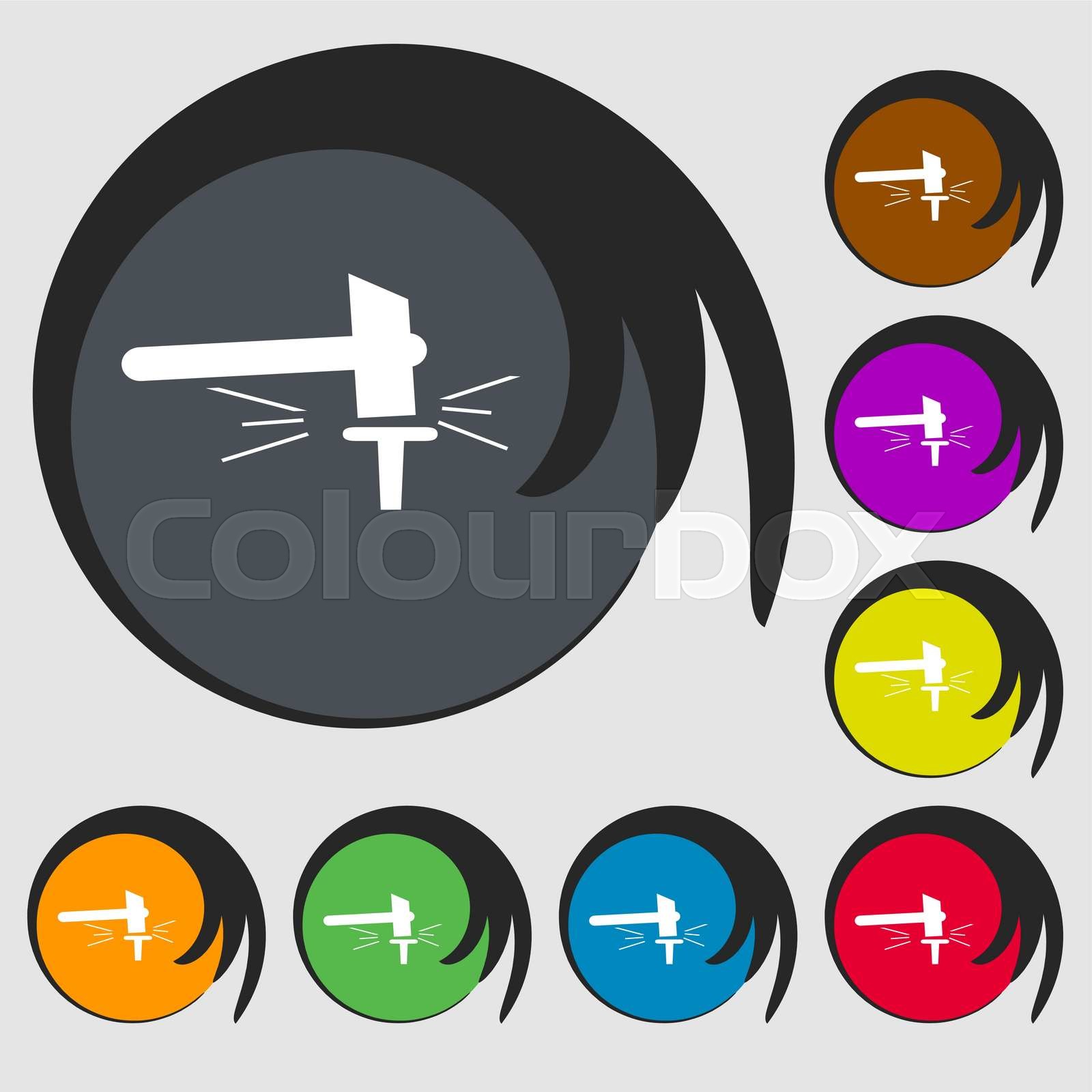 amboss, umriss, herr | Stock-Vektor | Colourbox