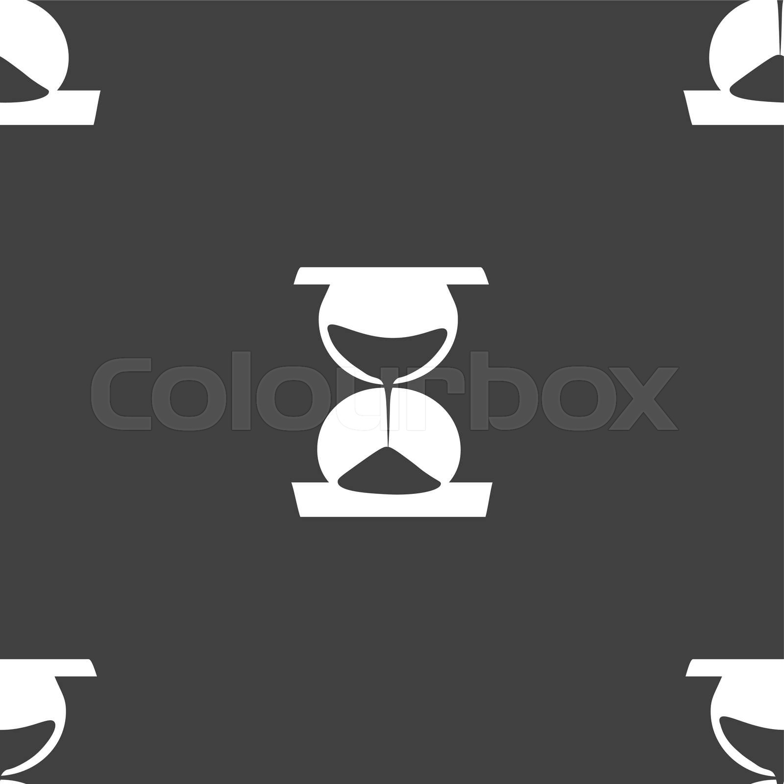 sanduhr, einfach, countdown | Stock-Vektor | Colourbox