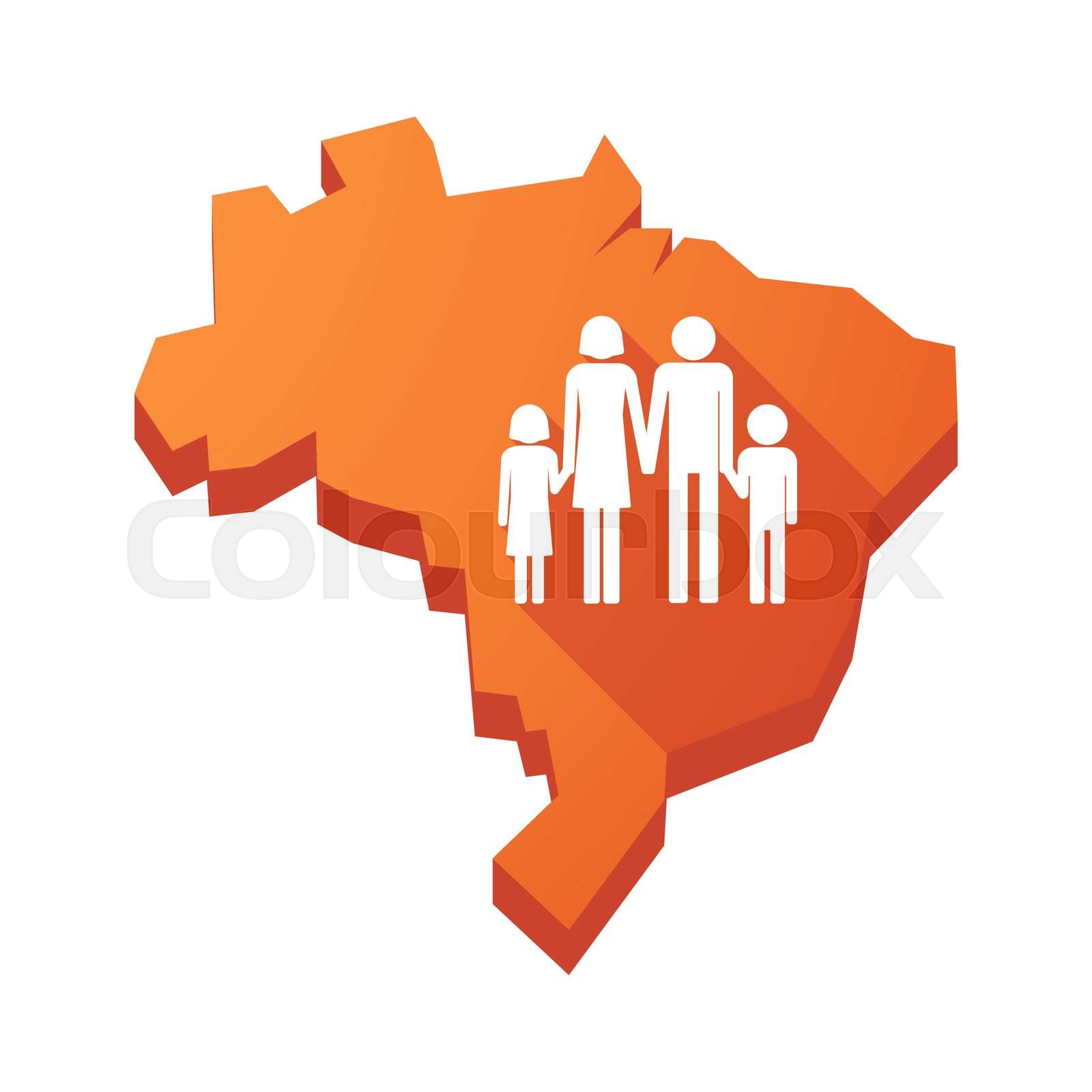 piktogram, brasiliansk, ikon | Stock vektor | Colourbox