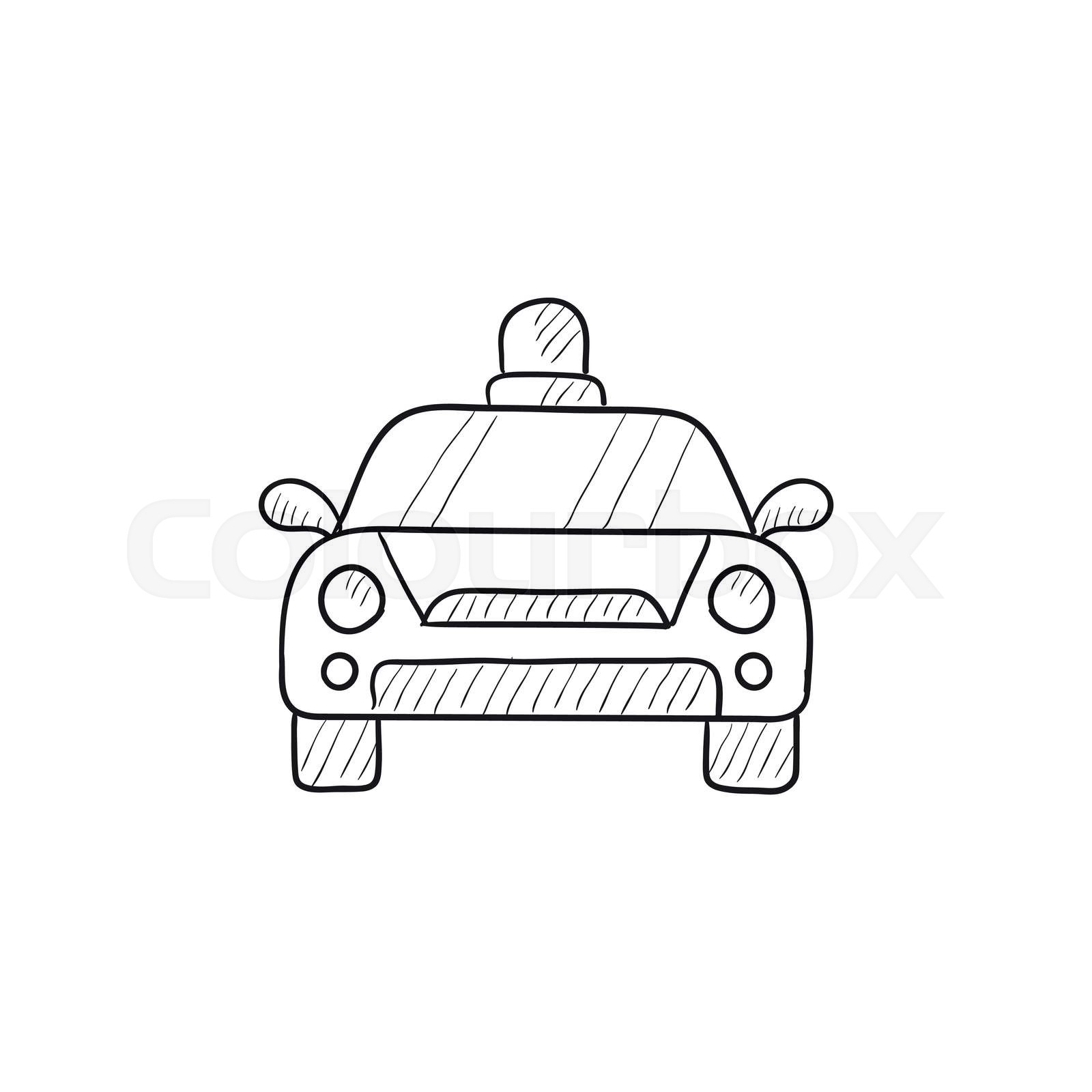 auto, gezeichnet, design | Stock-Vektor | Colourbox