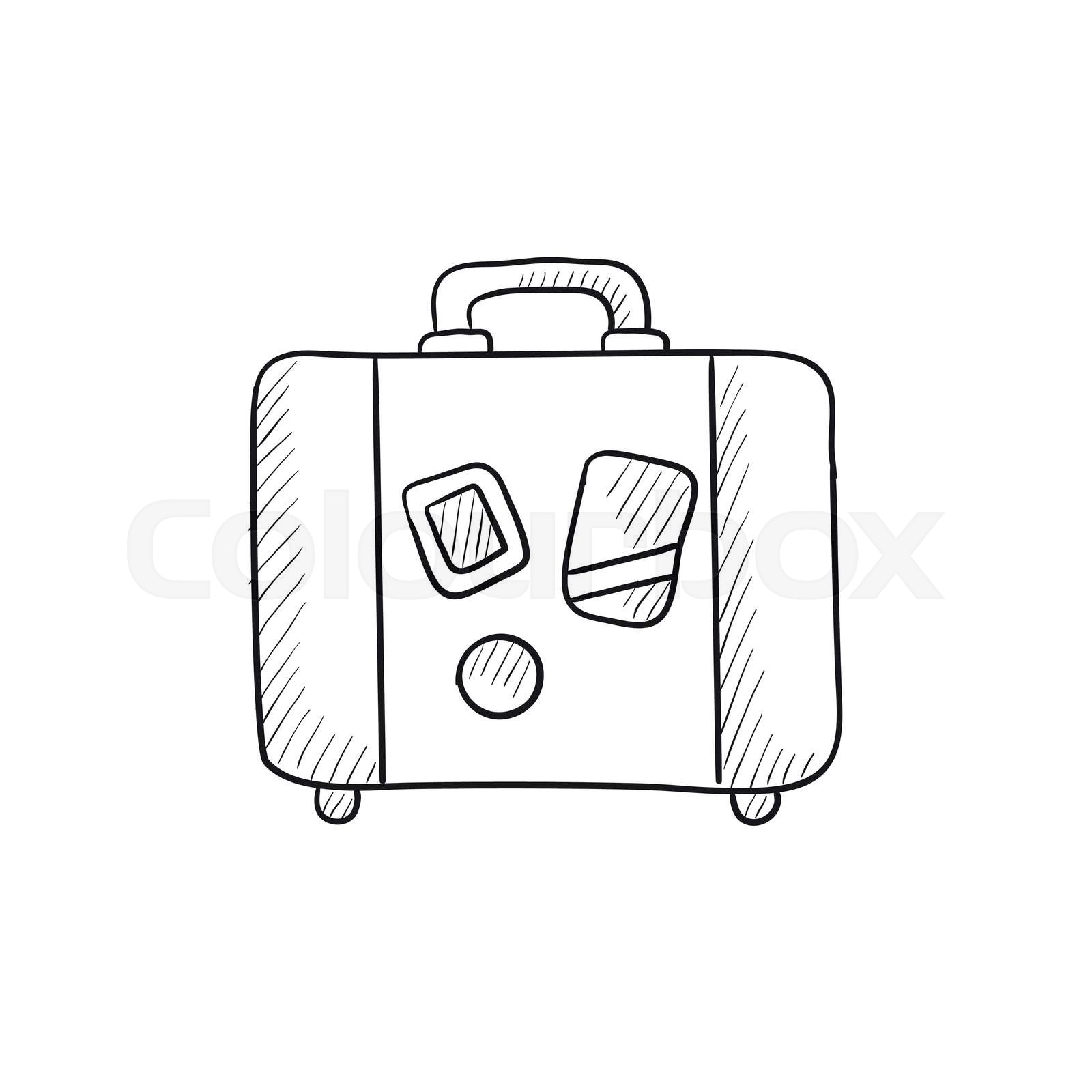 Suitcase Drawing