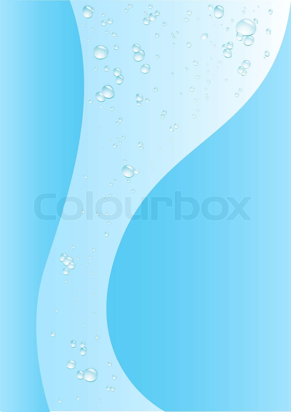 light blue bubble abstract | Stock vector | Colourbox