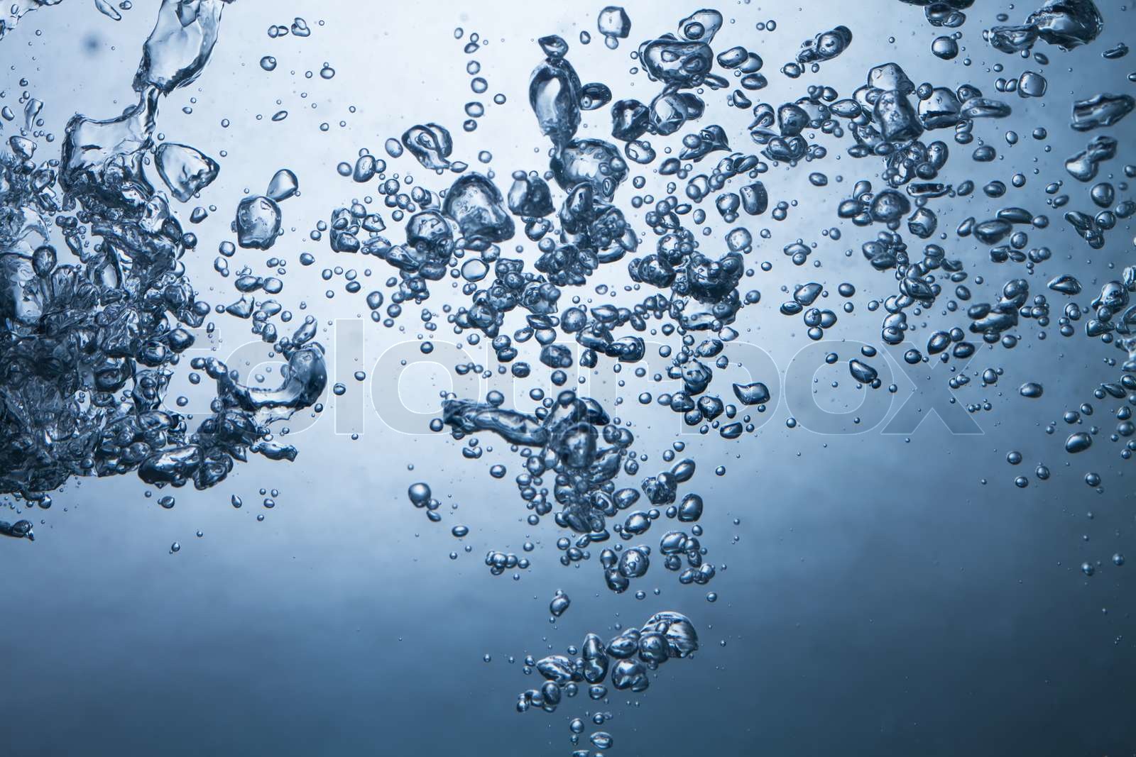 Luftblasen Hintergrund | Stock Bild | Colourbox