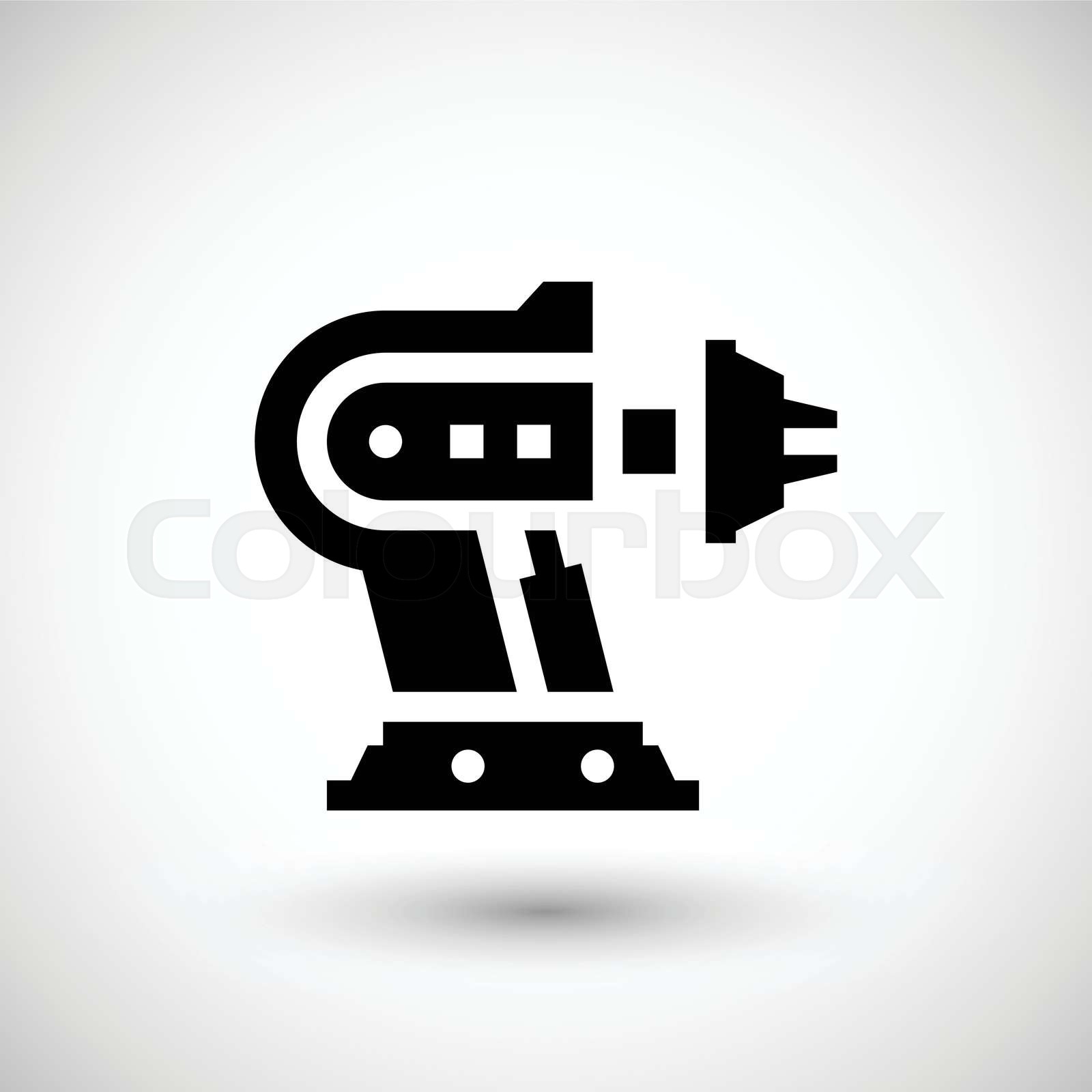 Robotic machine part icon | Stock vector | Colourbox