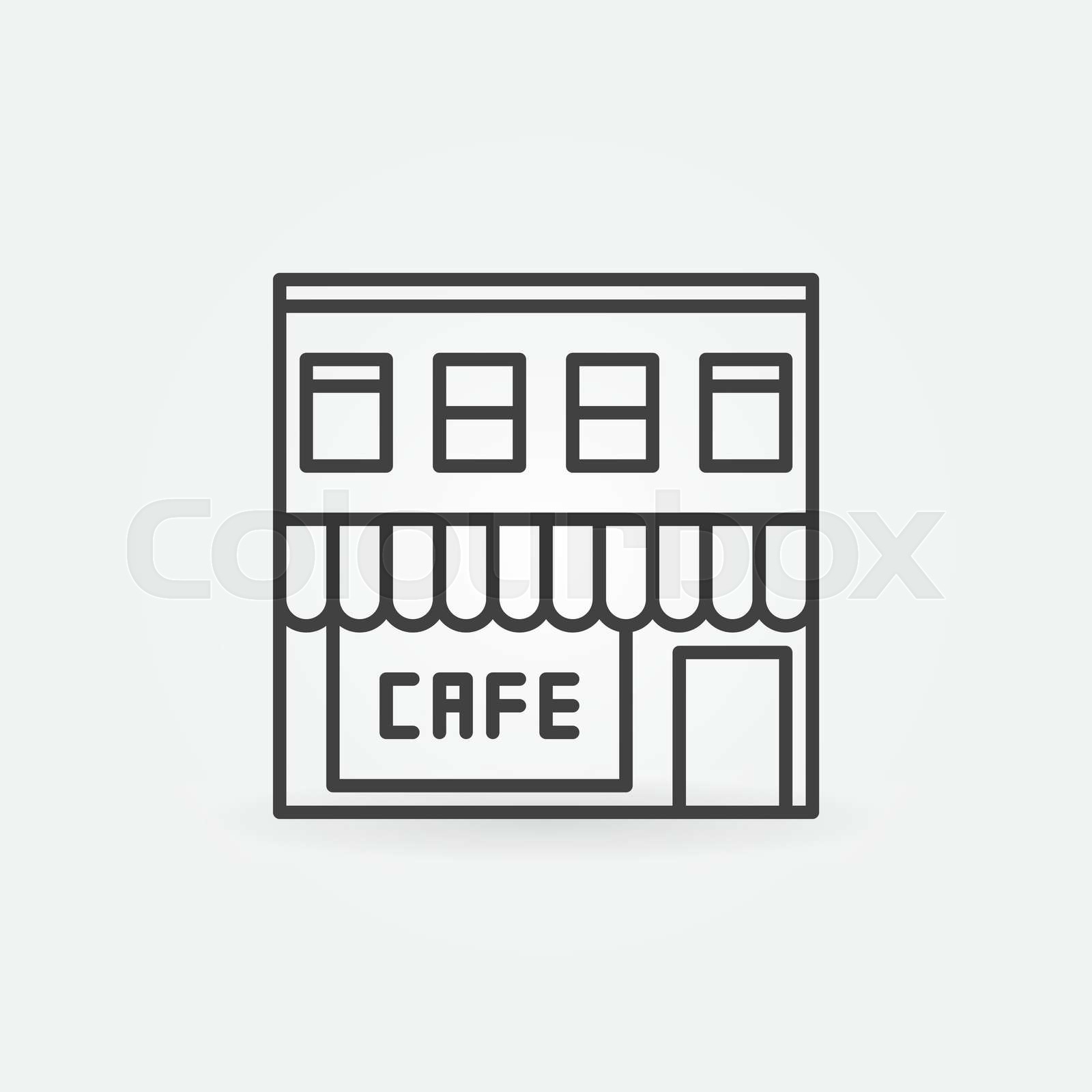 Cafe Building Icon