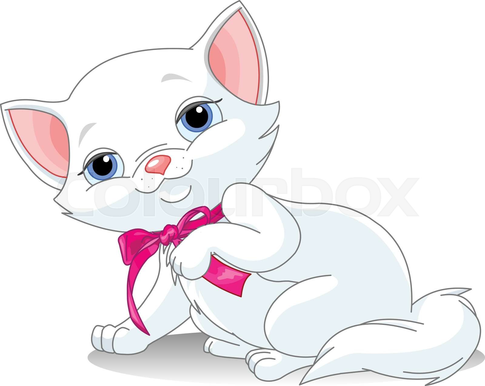 kattedyr, kattekilling, tegning | Stock vektor | Colourbox