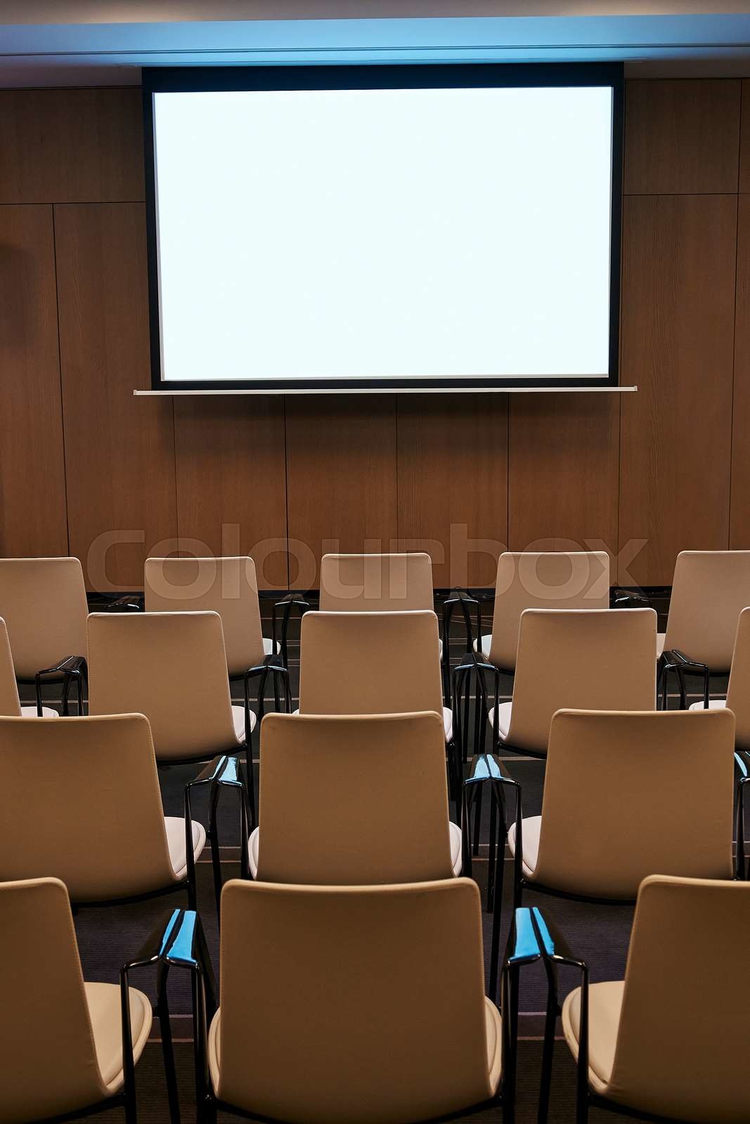 Empty Conference hall | Stock image | Colourbox