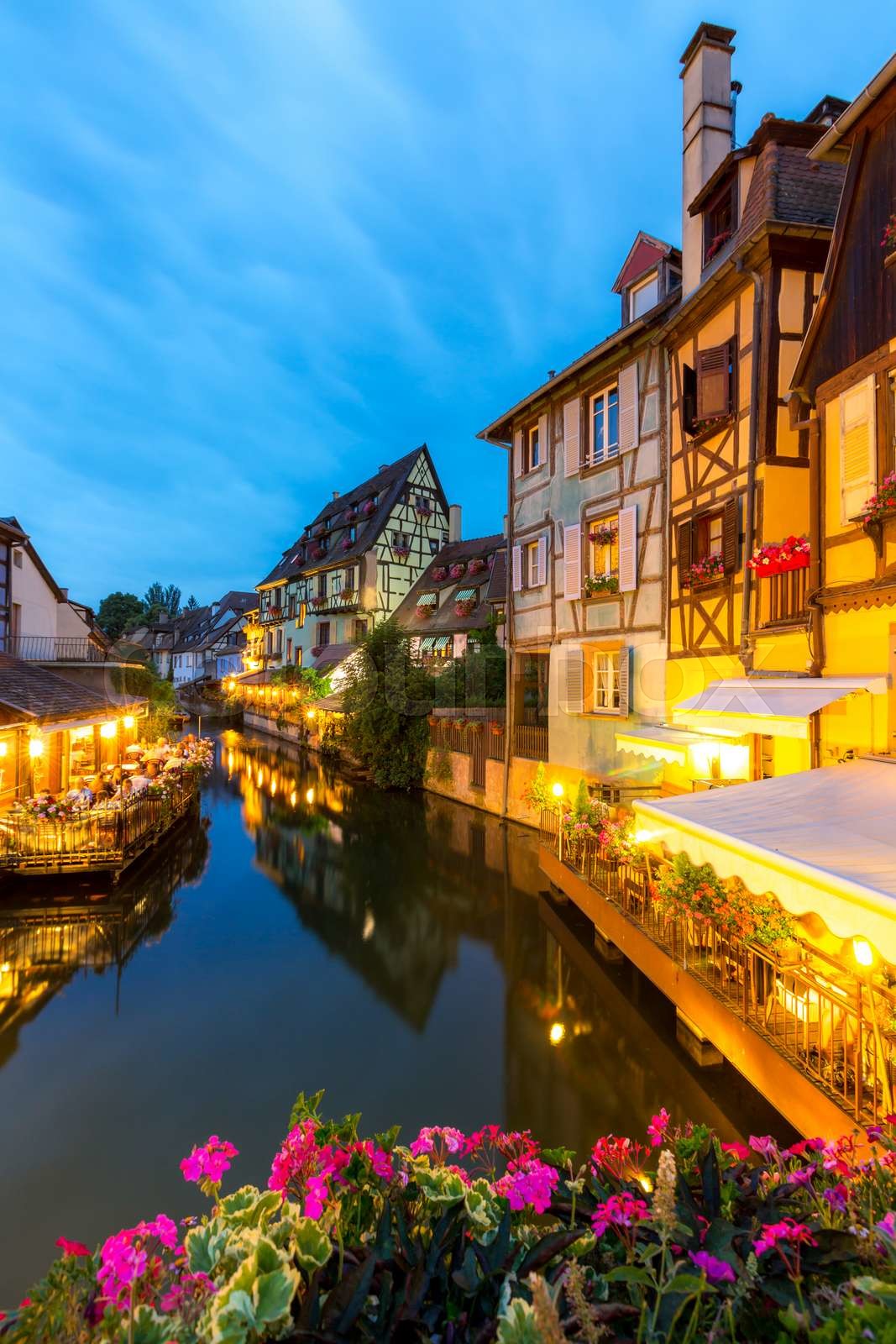 Colmar France Night | Stock image | Colourbox