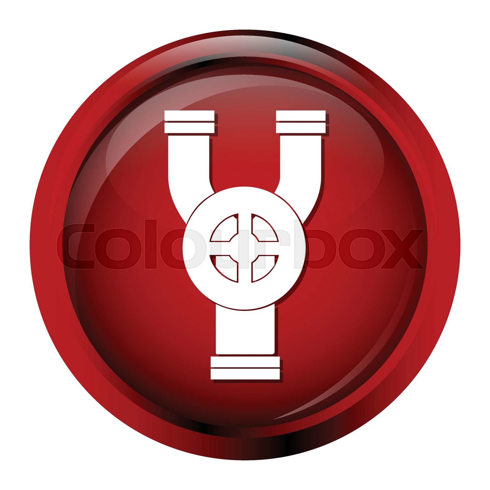 Pipe icon sign vector illustration | Stock vector | Colourbox