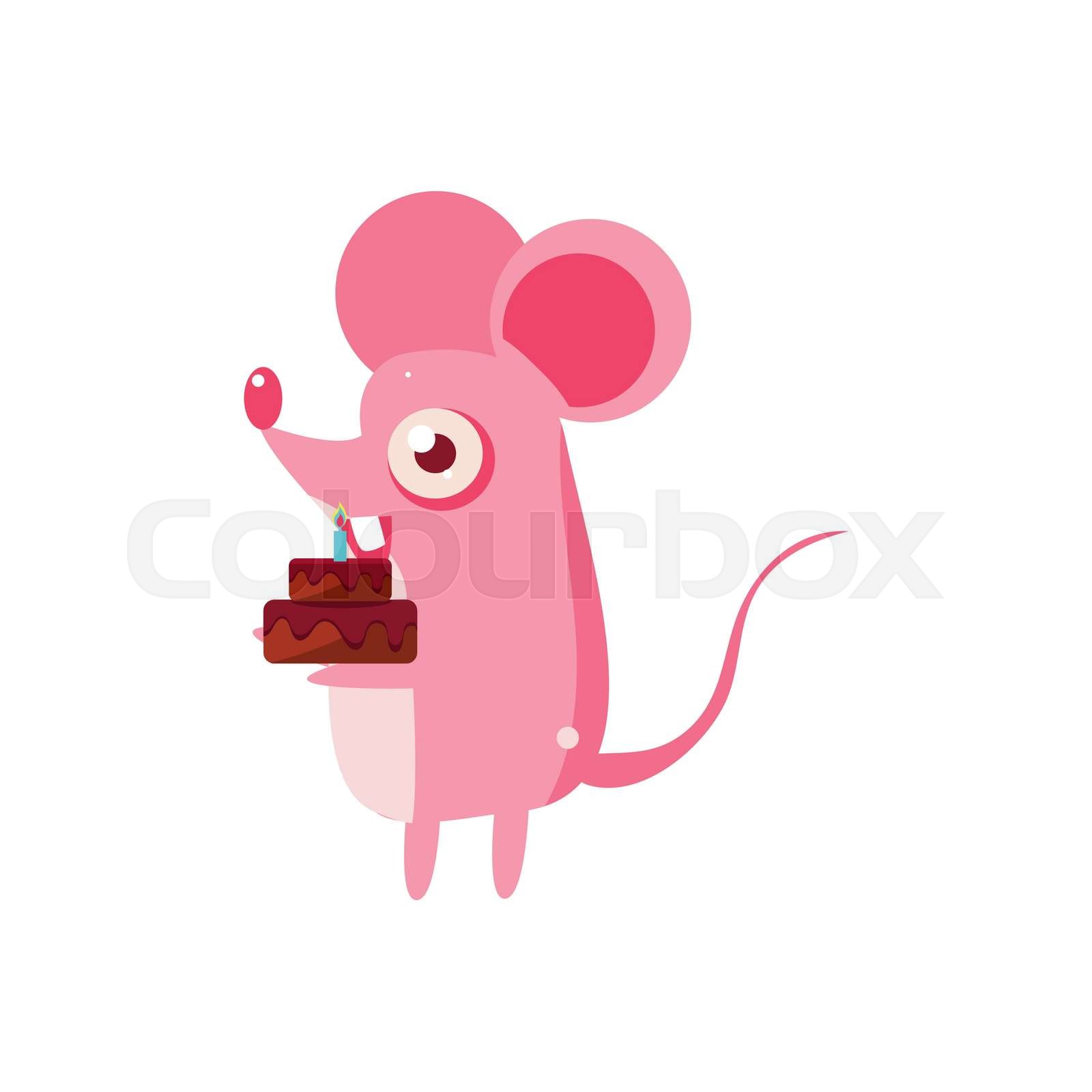 Mouse Party Animal Icon | Stock vector | Colourbox