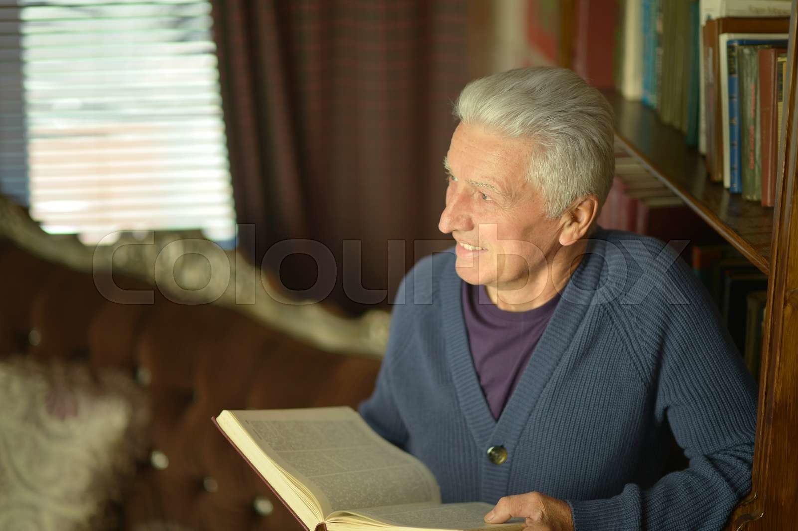 Handsome retired man | Stock image | Colourbox