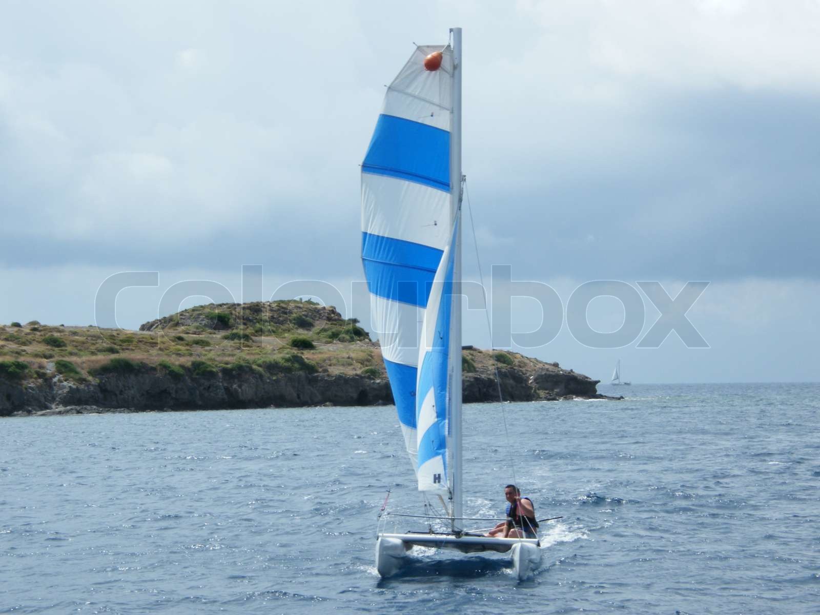 sail, sun, skating | Stock image | Colourbox