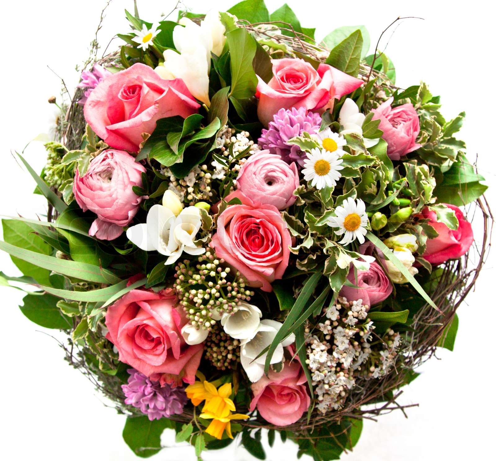 bunten Blumen Bouquet | Stock Bild | Colourbox