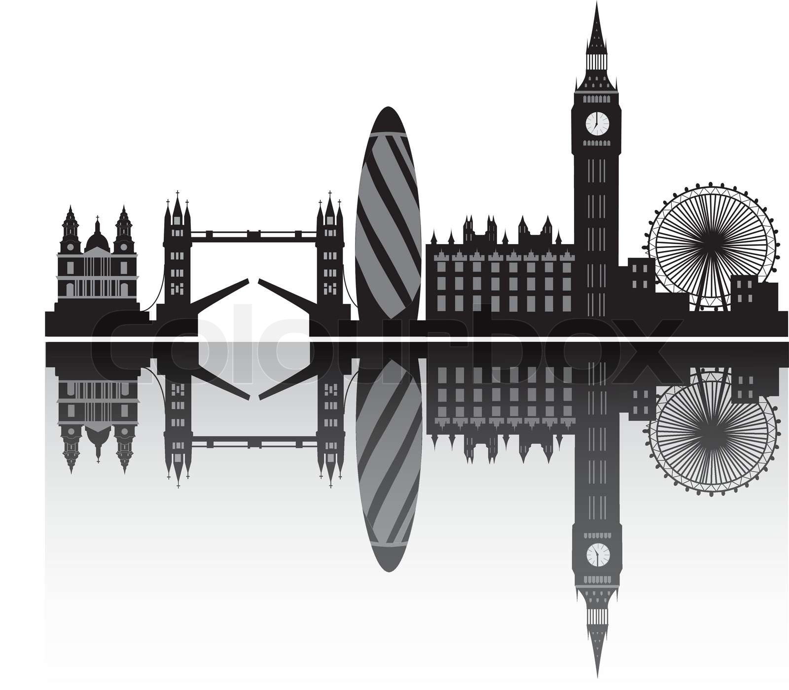 london skyline | Stock vector | Colourbox