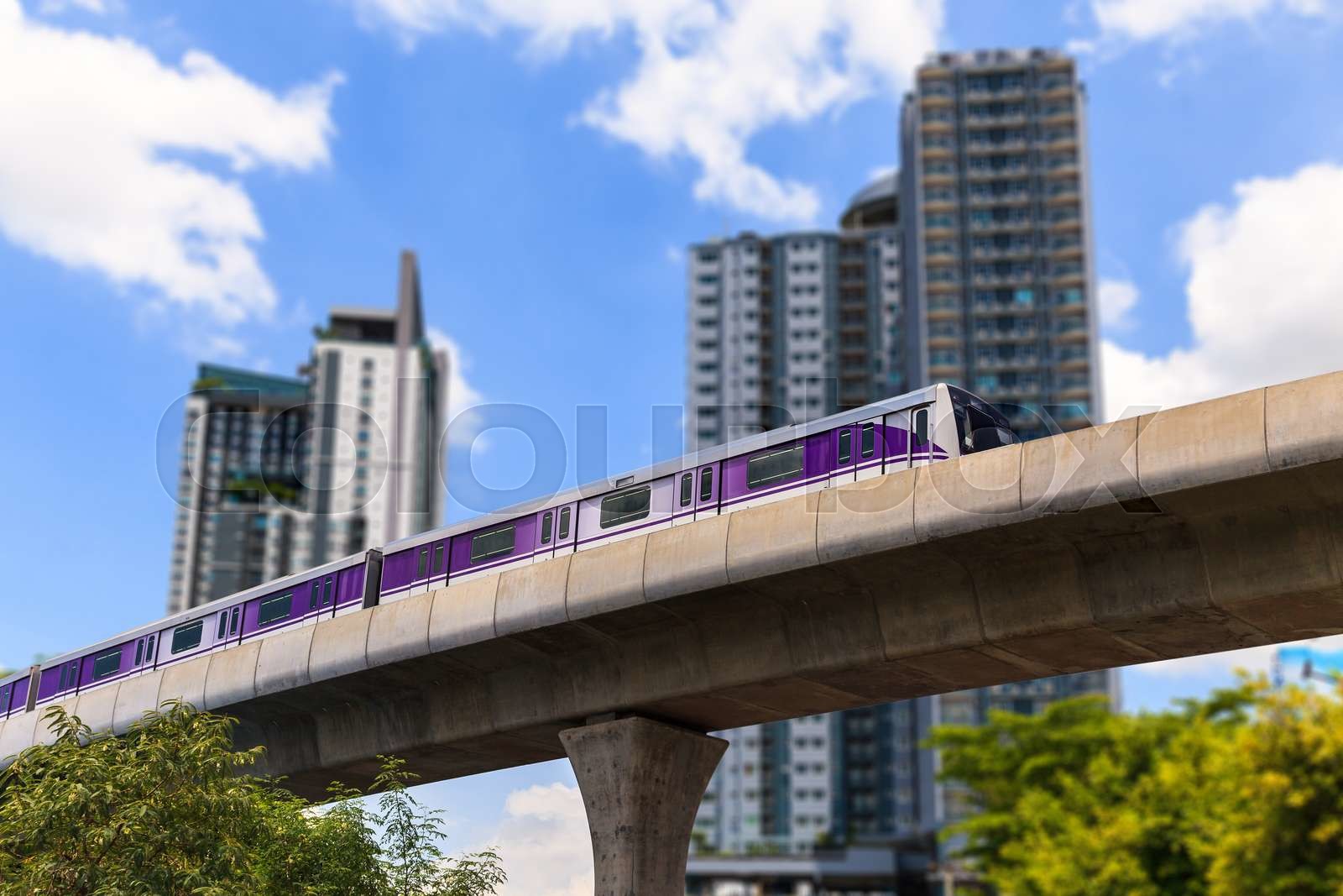 Skytrain | Stock image | Colourbox