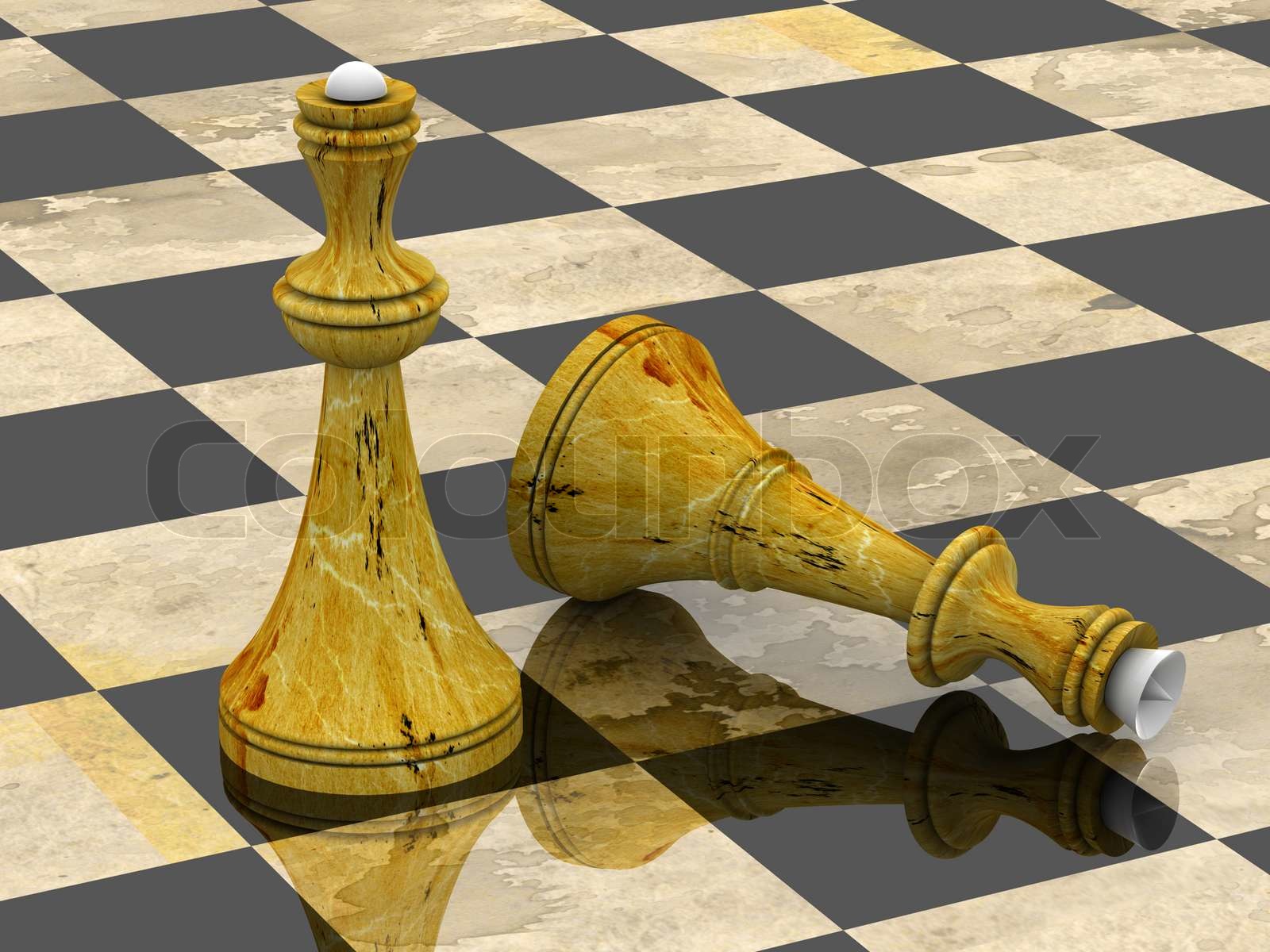 Chess. 3d | Stock image | Colourbox