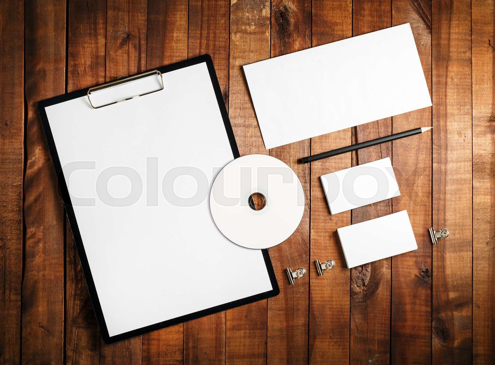 Blank identity template | Stock image | Colourbox