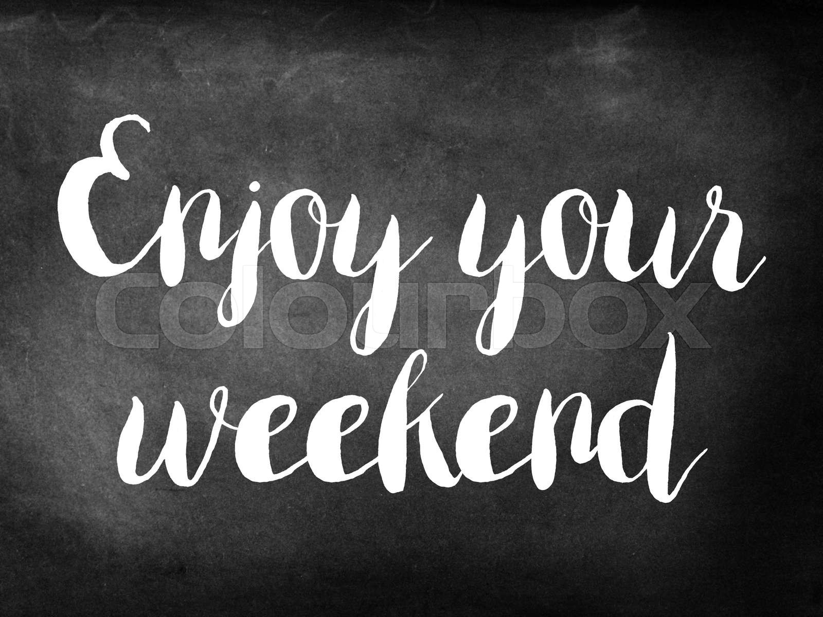 Weekend | Stock image | Colourbox