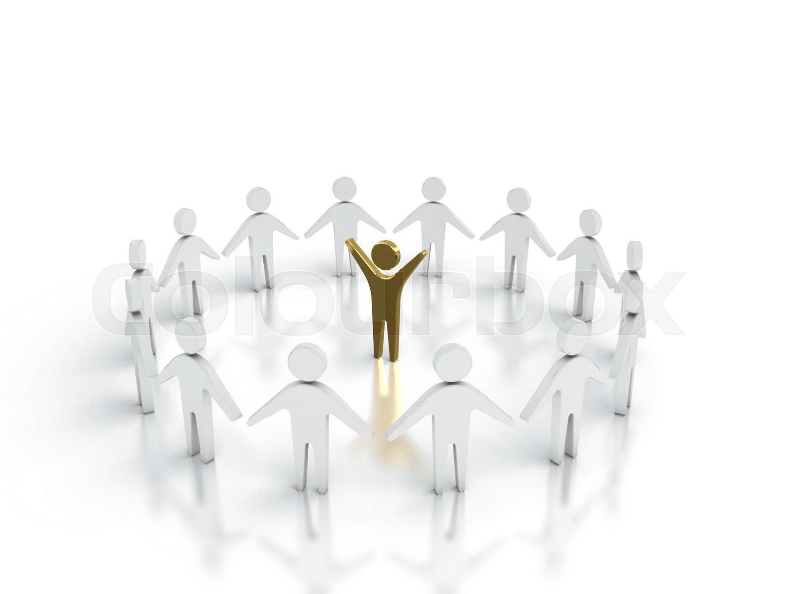 Team leader | Stock image | Colourbox