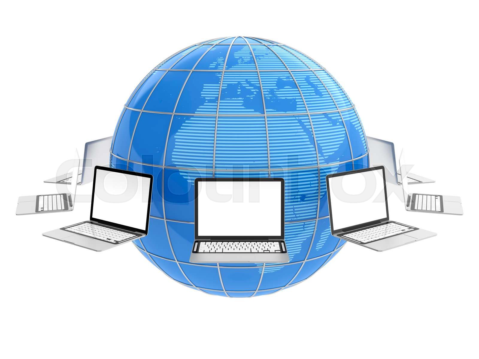Global network | Stock image | Colourbox