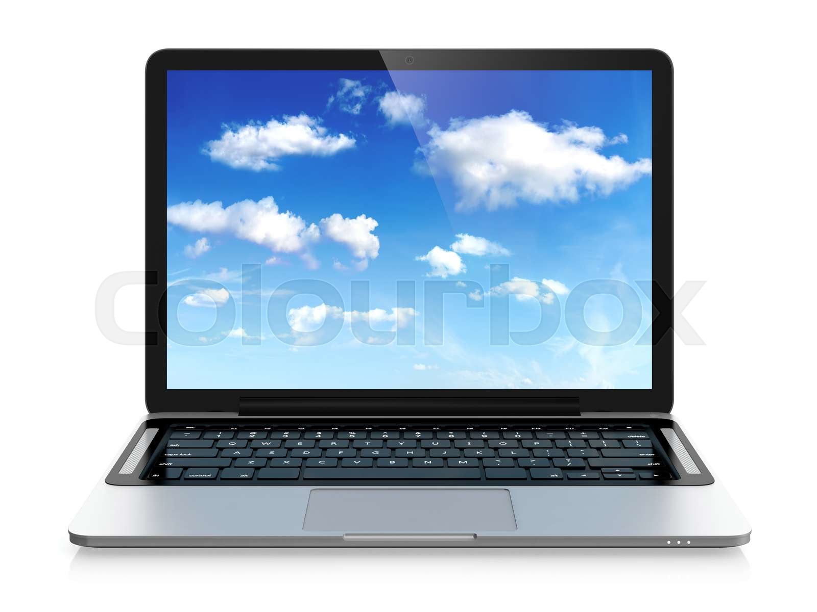 Laptop | Stock image | Colourbox