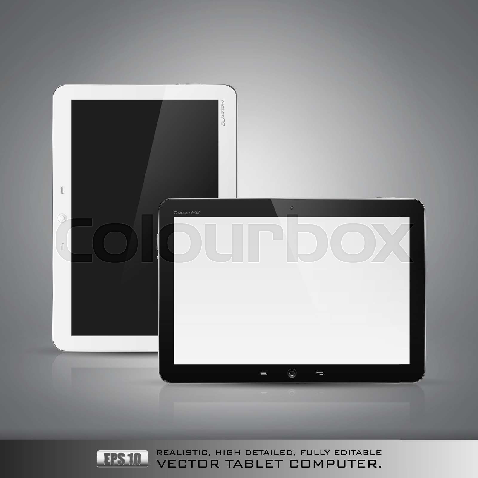 Tablet computer | Stock vector | Colourbox