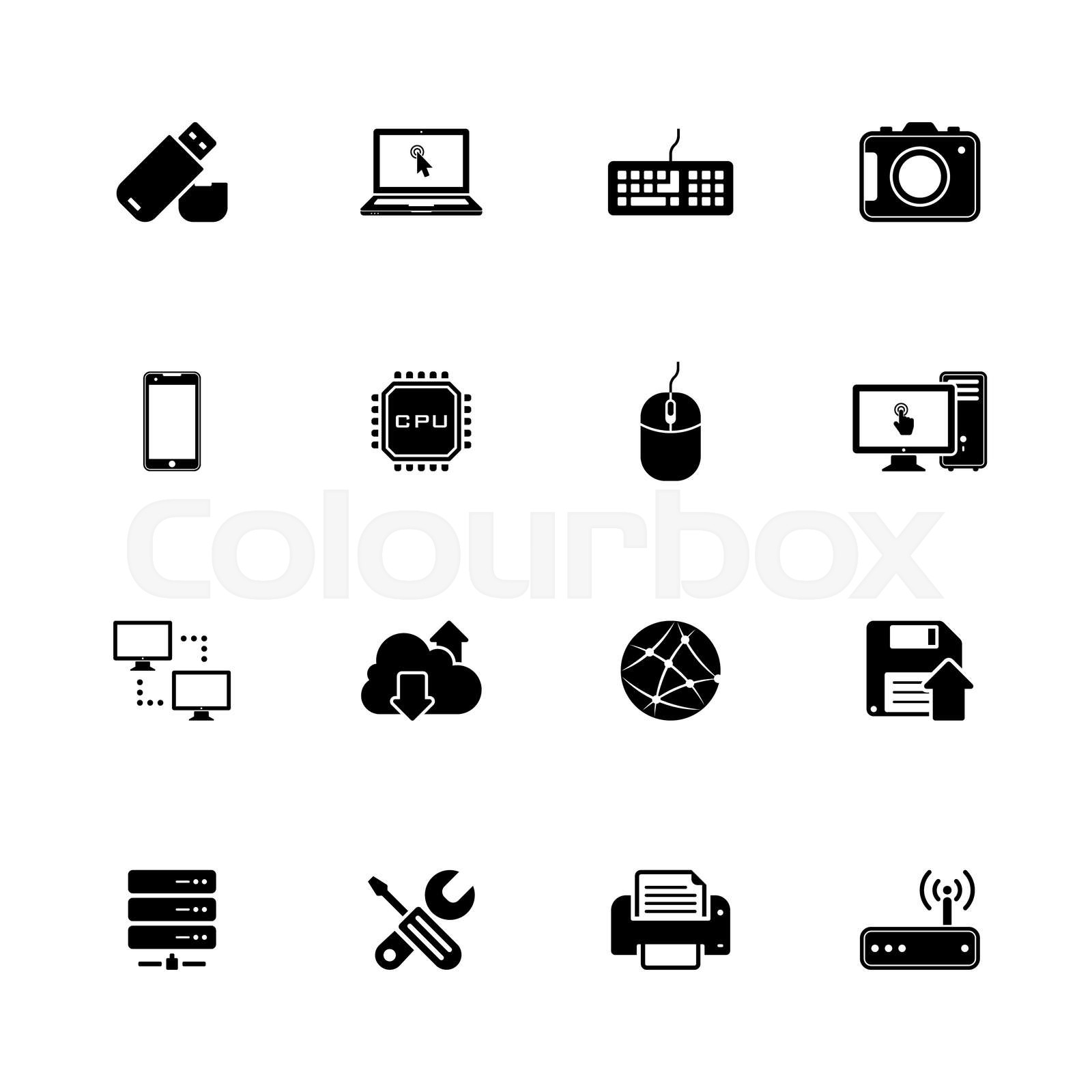 technik, icon, medium | Stock Bild | Colourbox