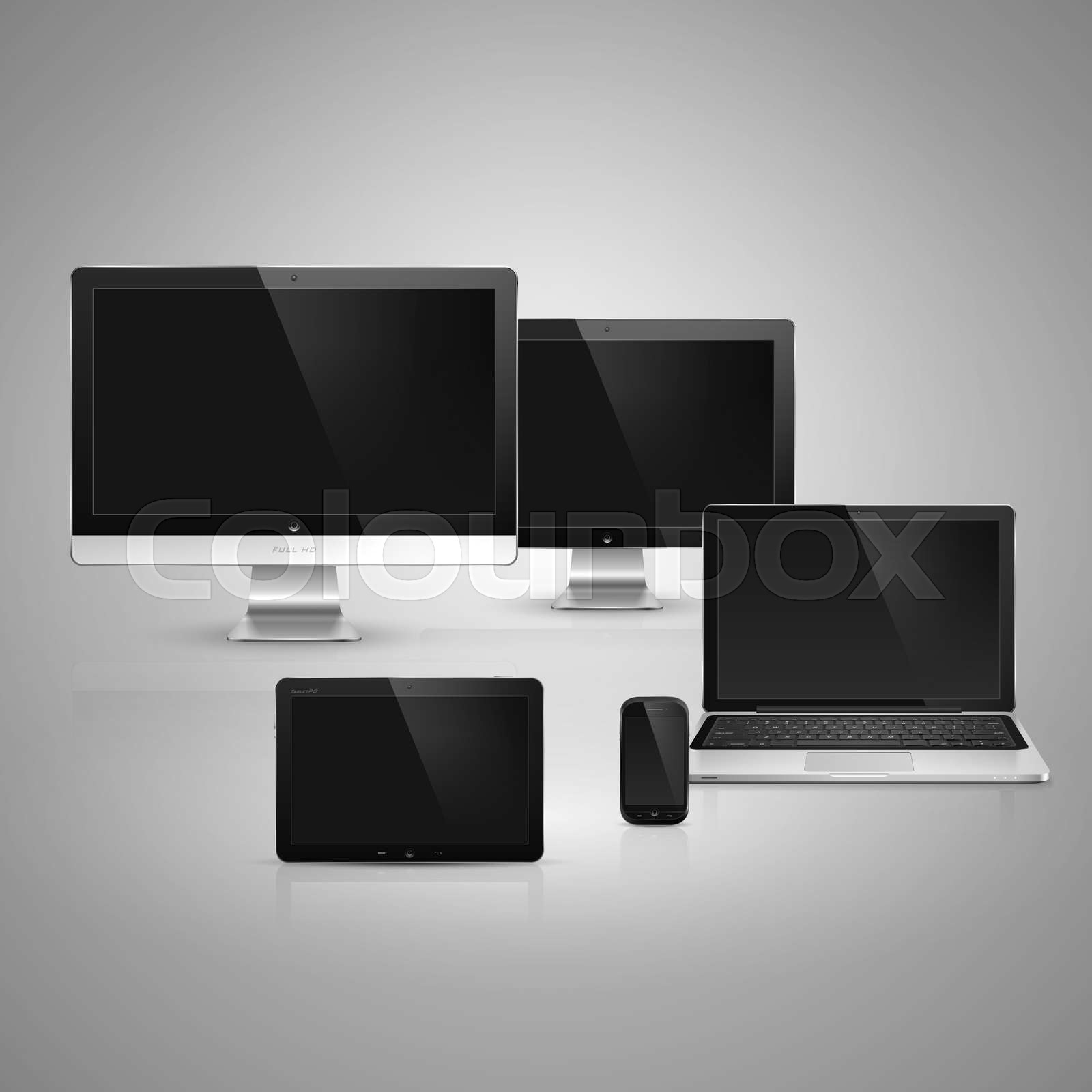 Electronic devices | Stock image | Colourbox