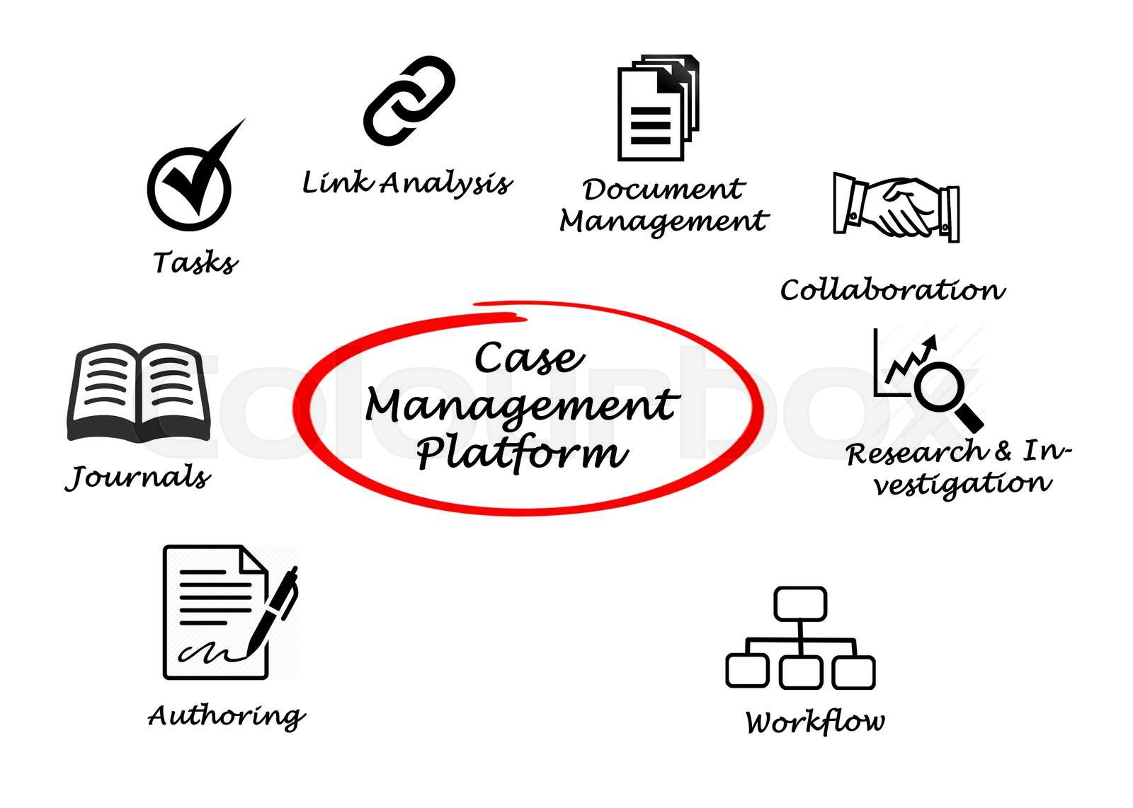 Enterprise Case Management Platform Stock Image Colourbox