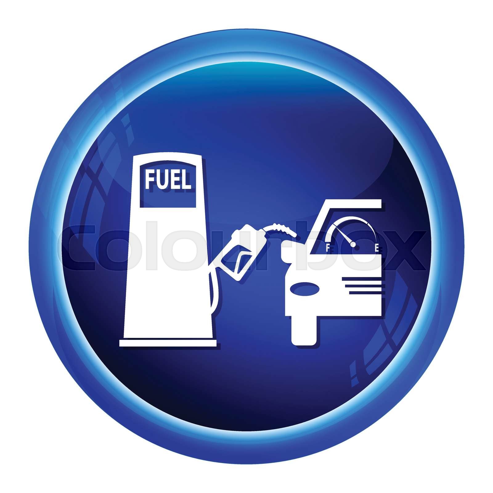 Fuel pump icon illustration | Stock vector | Colourbox