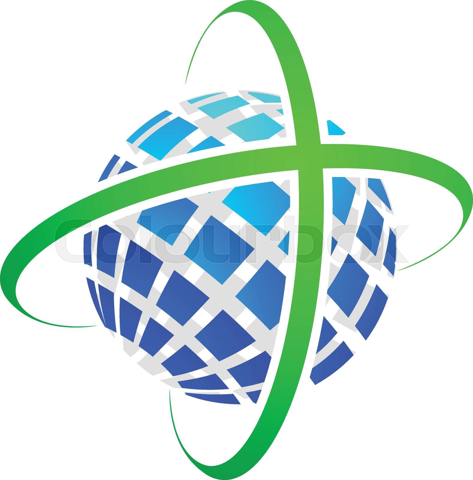 Global World Logo | Stock vector | Colourbox