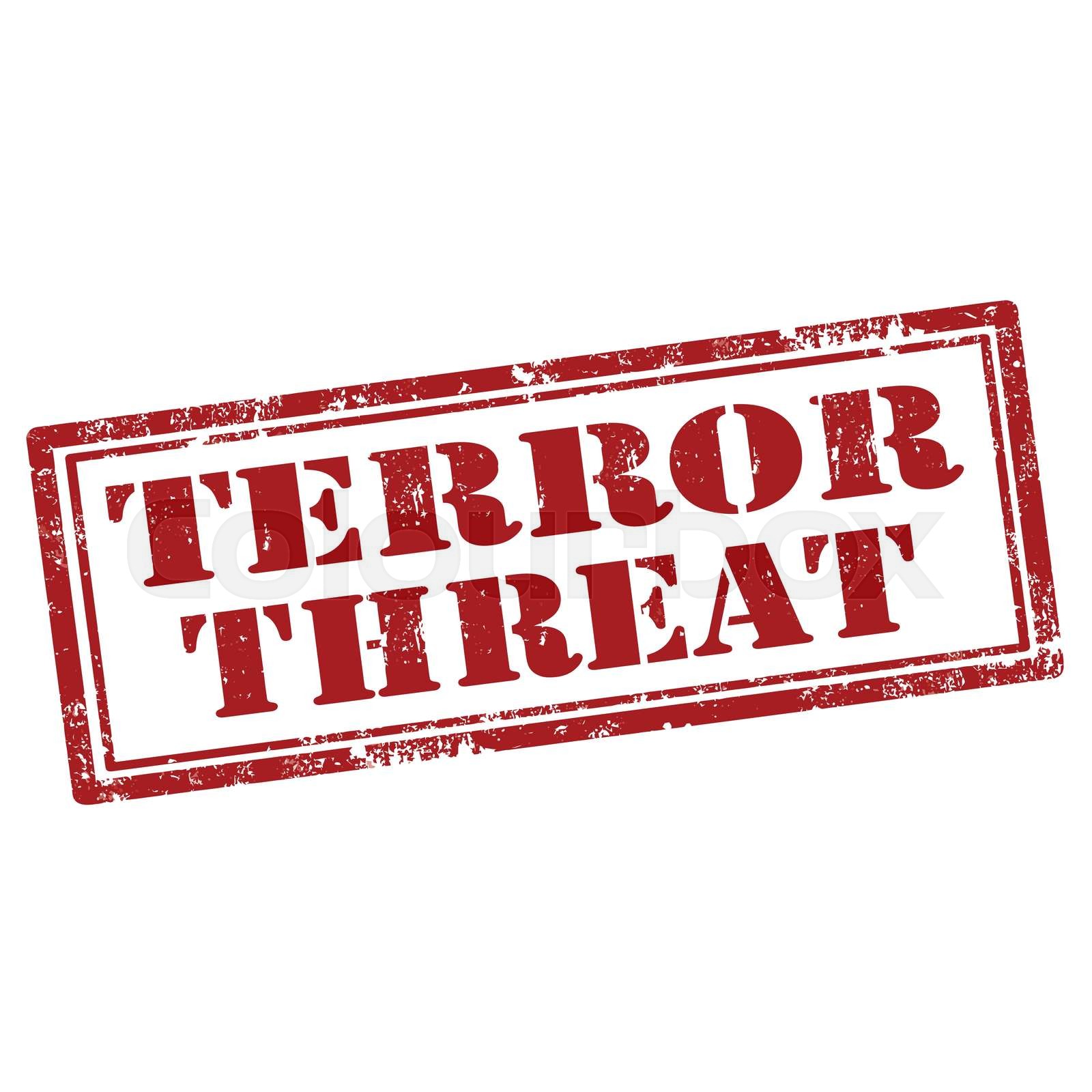 Terror Threat-stamp | Stock vector | Colourbox