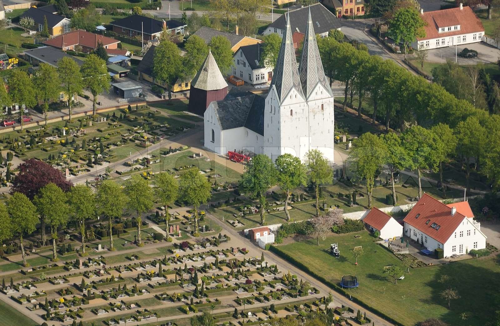 The Broager Church | Stock foto | Colourbox