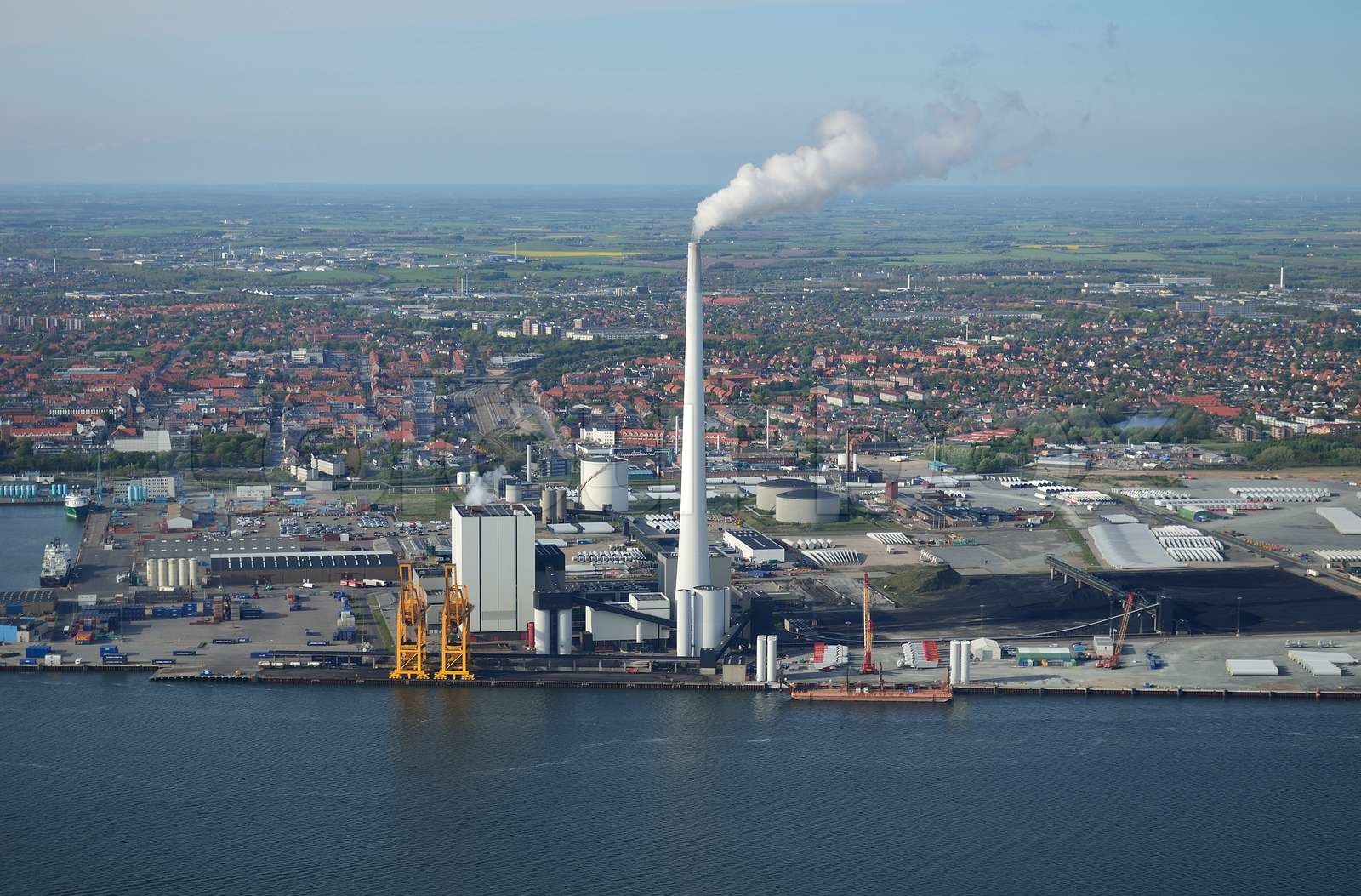 Esbjerg harbour | Stock image | Colourbox