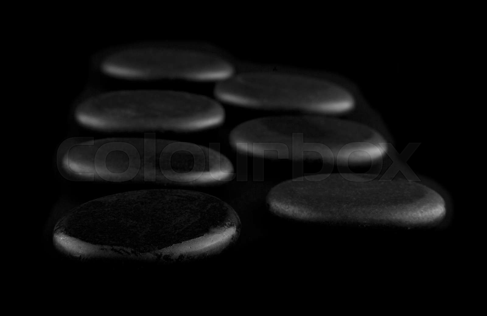 black stone | Stock image | Colourbox