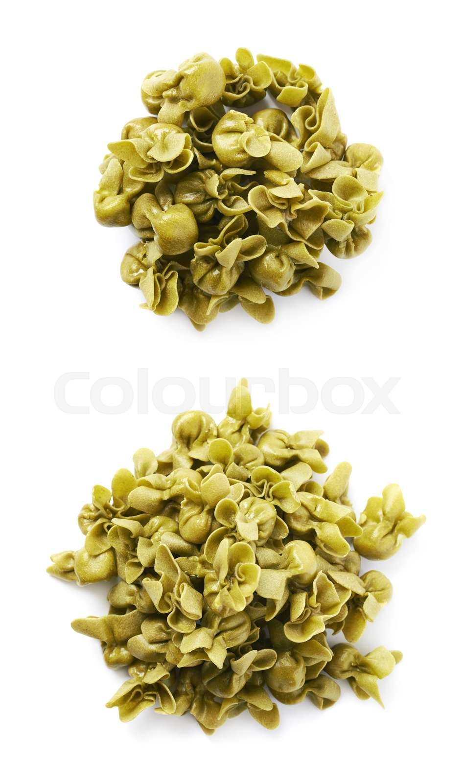 Pile of sacchettoni isolated | Stock image | Colourbox