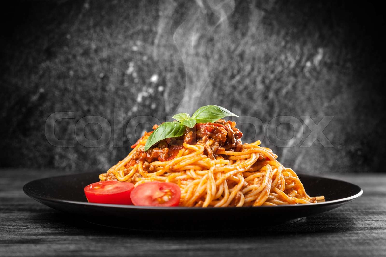 Traditional spaghetti bolognese | Stock image | Colourbox