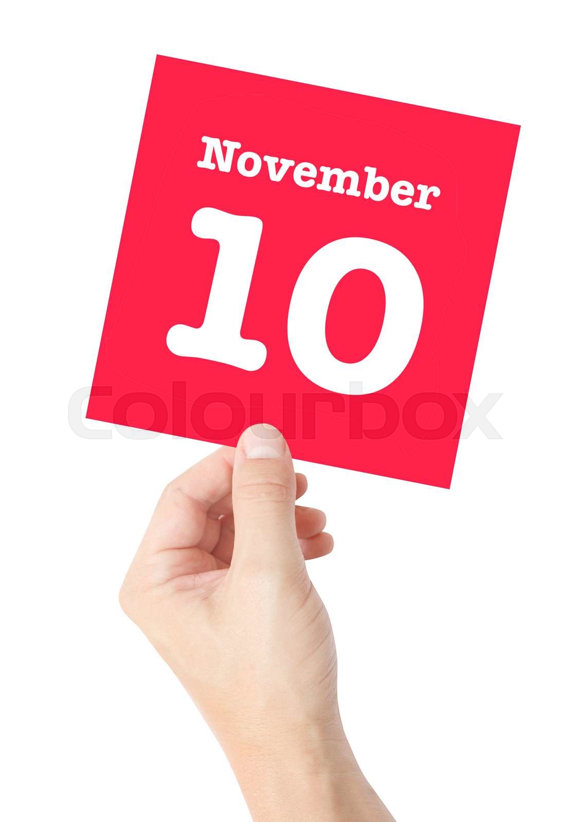November 10 | Stock image | Colourbox