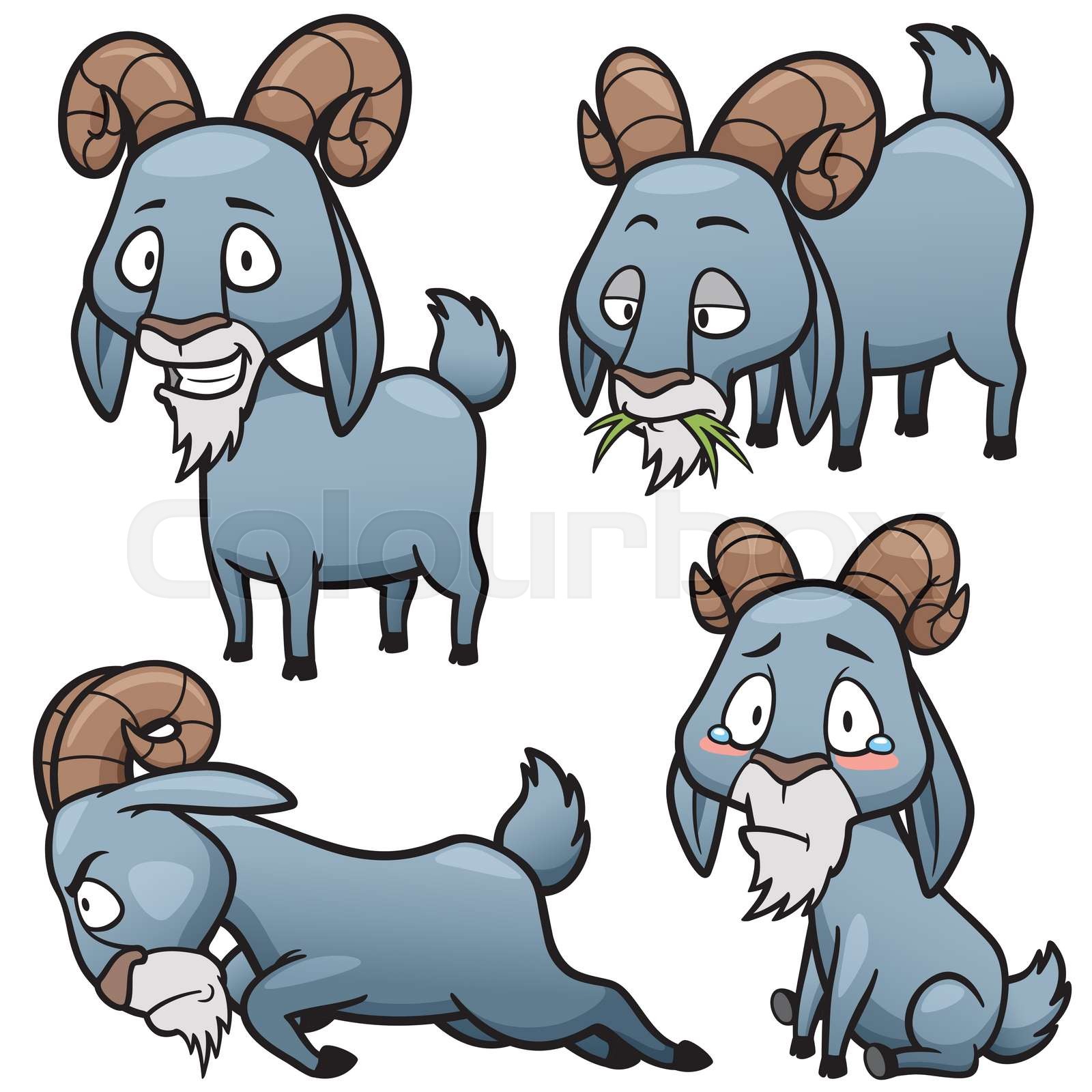 Goat Character | Stock vector | Colourbox