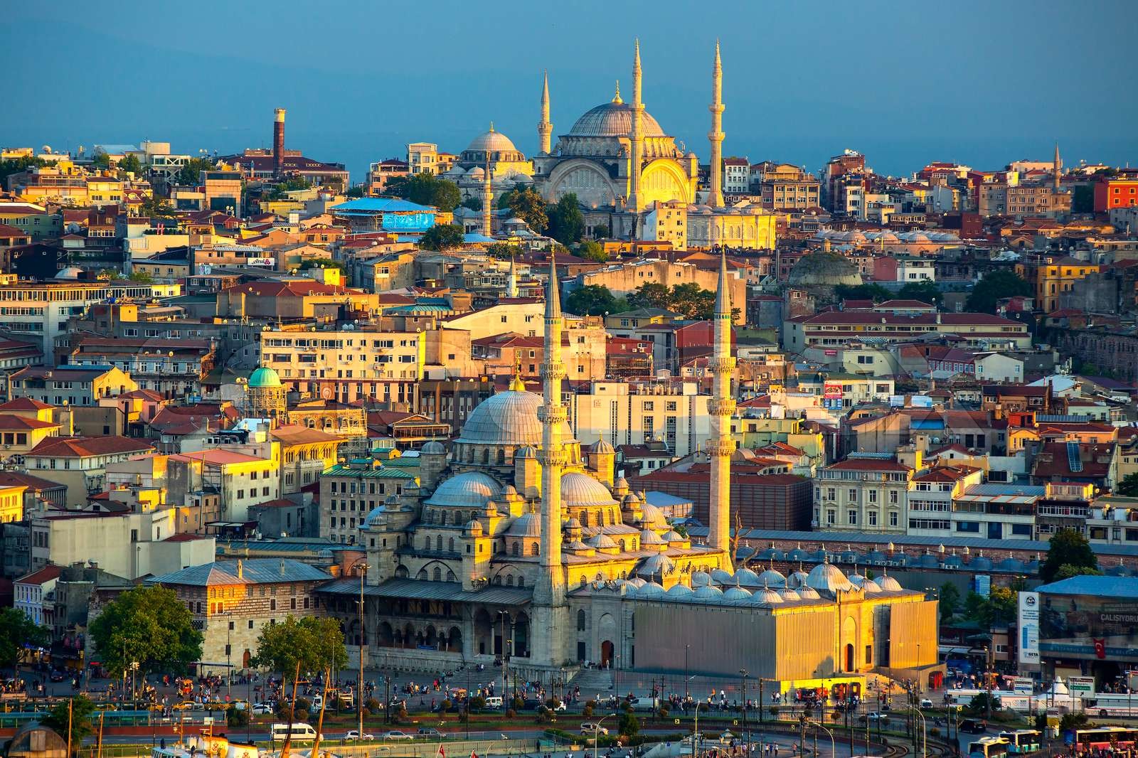 Istanbul panorama from Galata Tower | Stock image | Colourbox