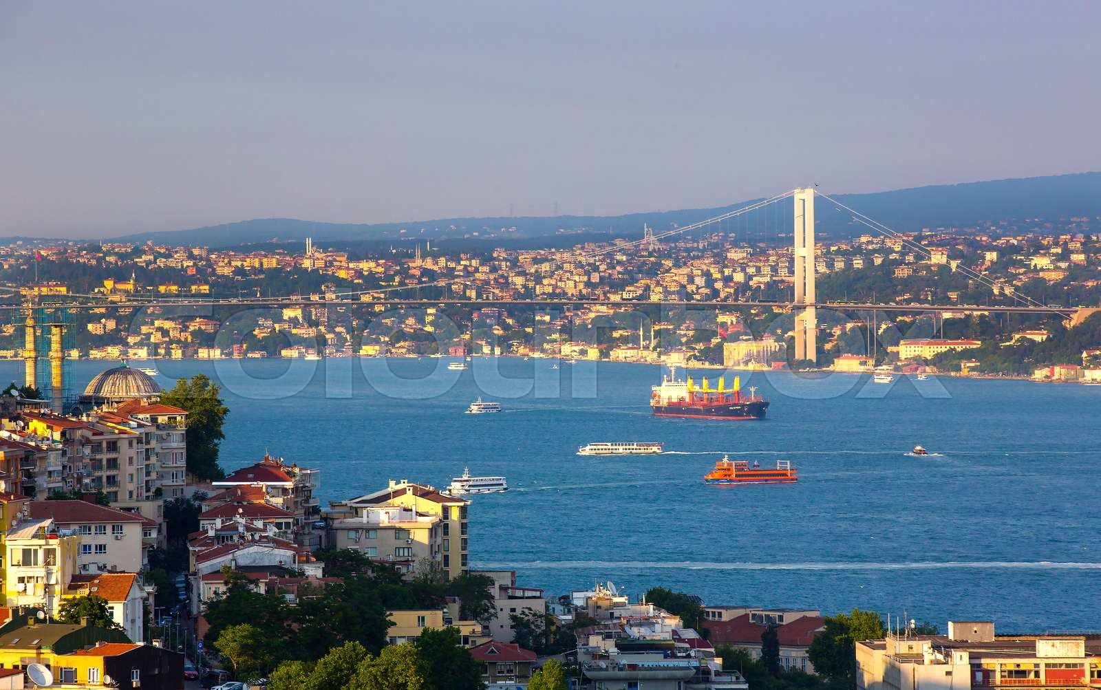 Istanbul panorama from Galata Tower | Stock image | Colourbox