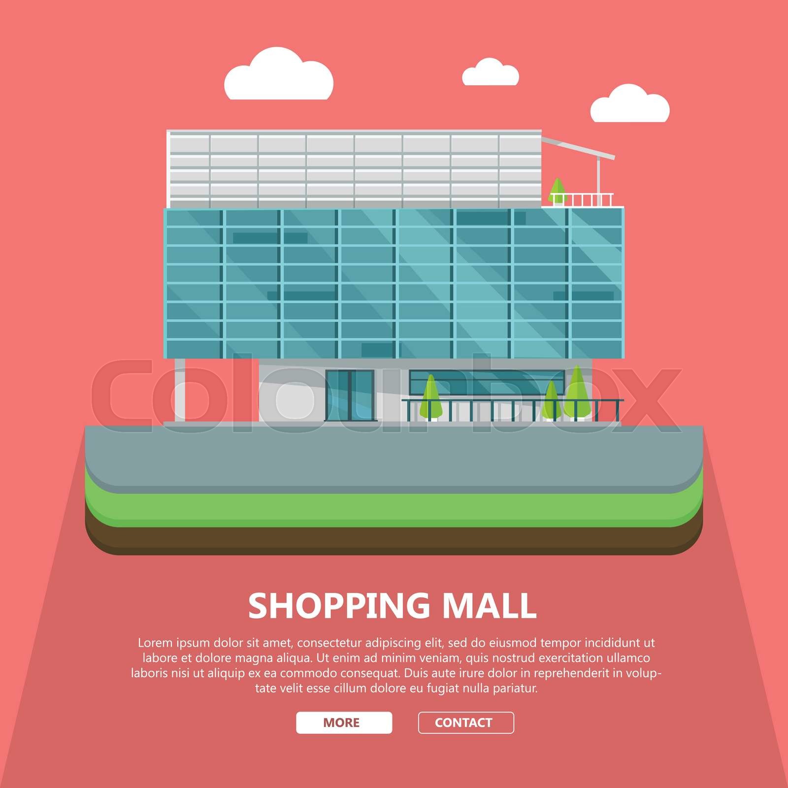 Shopping Mall Vector