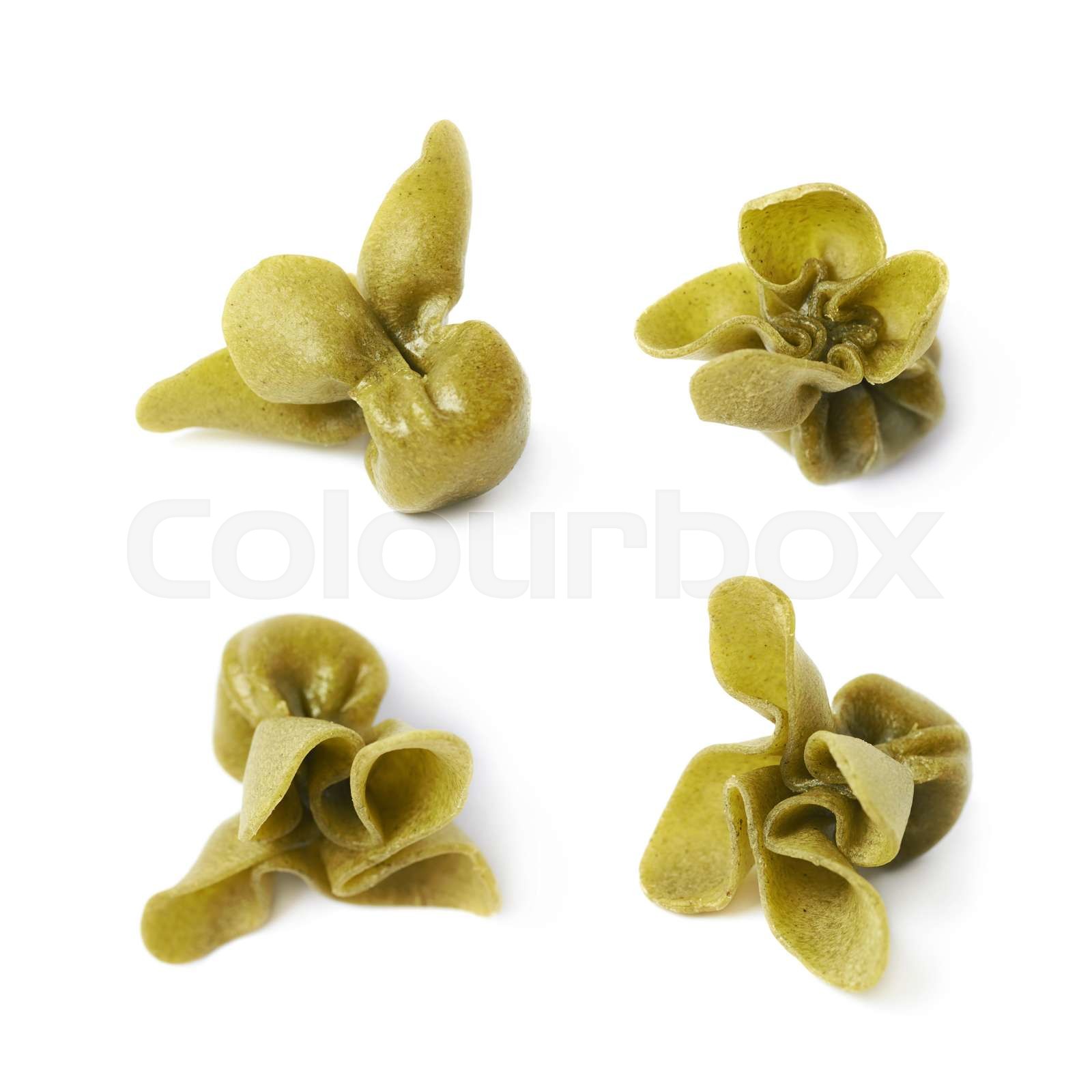 Single sacchettoni pasta isolated | Stock image | Colourbox