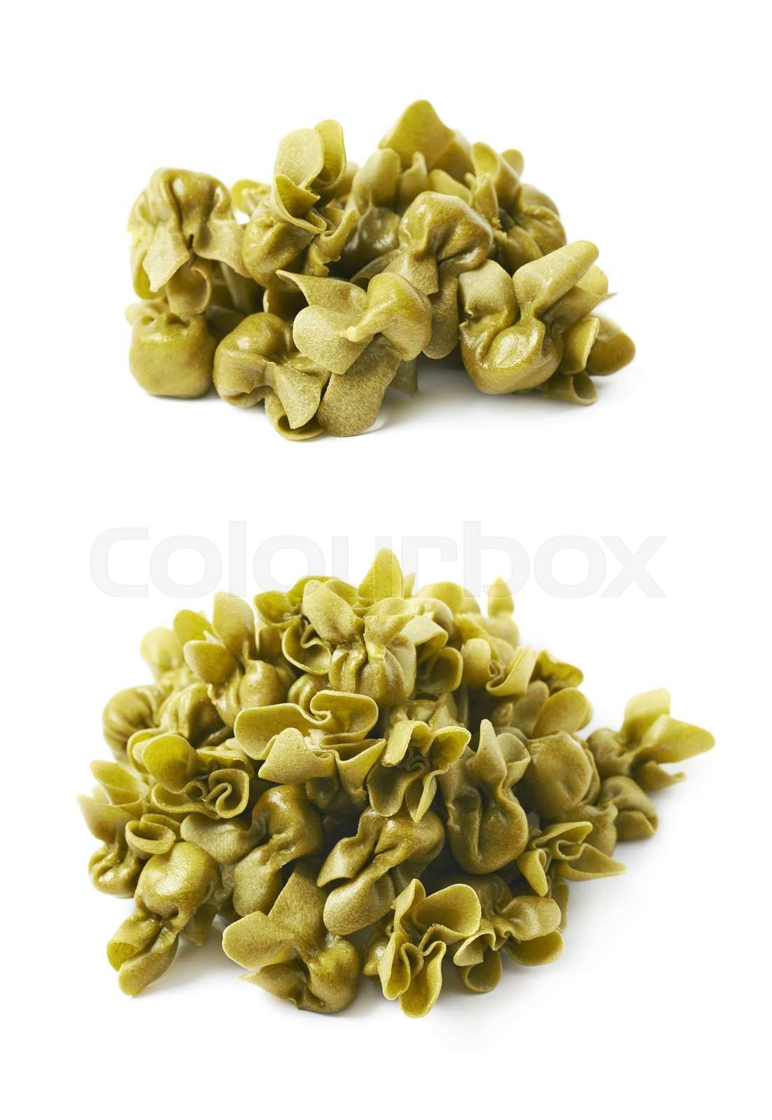 Pile of sacchettoni isolated | Stock image | Colourbox