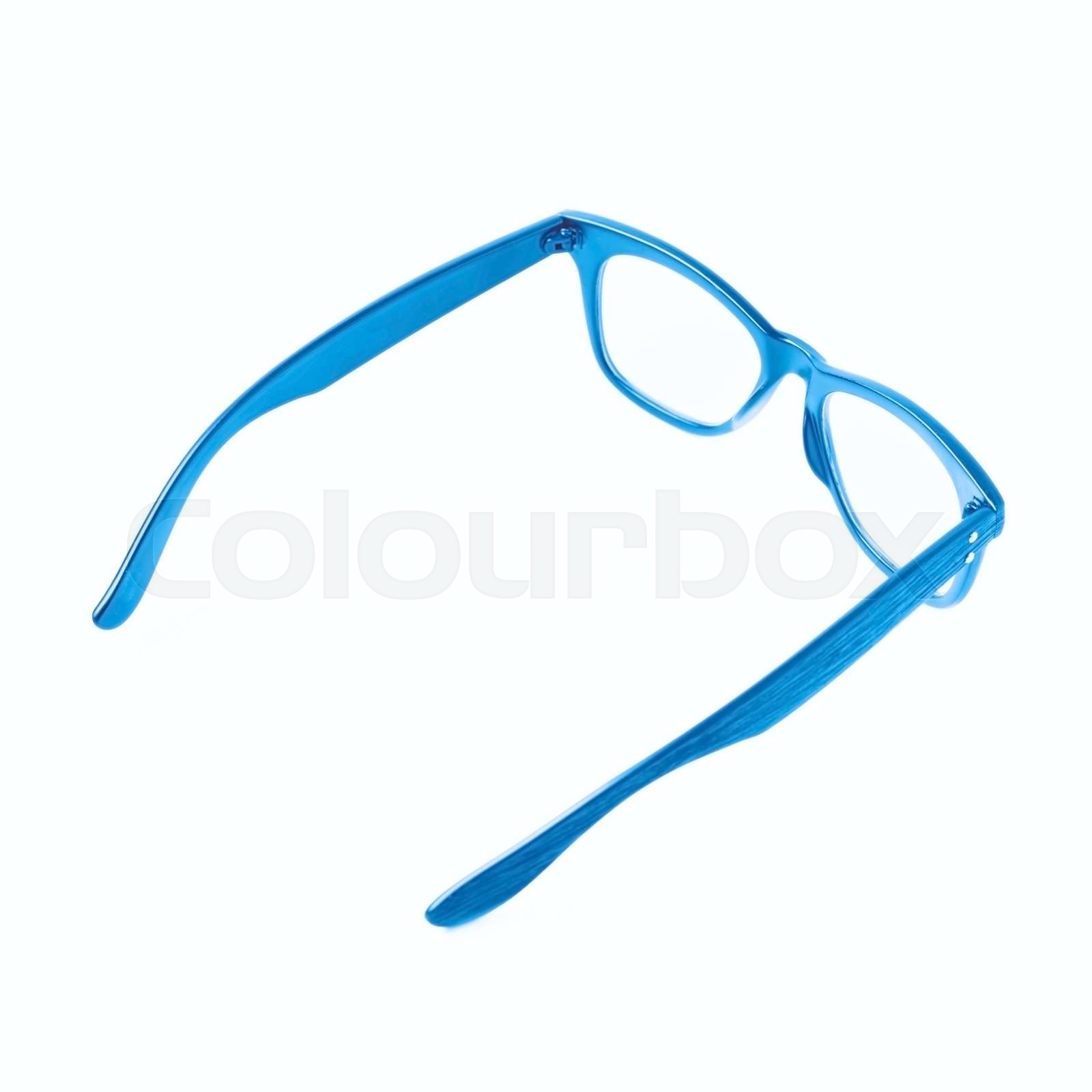 Pair of optical glasses isolated | Stock image | Colourbox