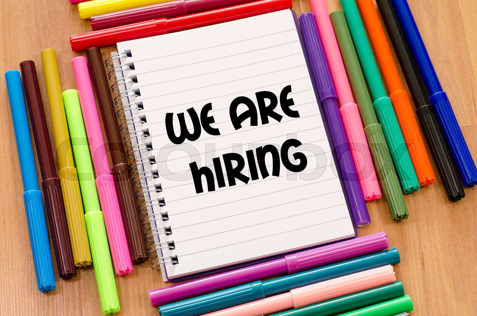 We are hiring concept | Stock image | Colourbox