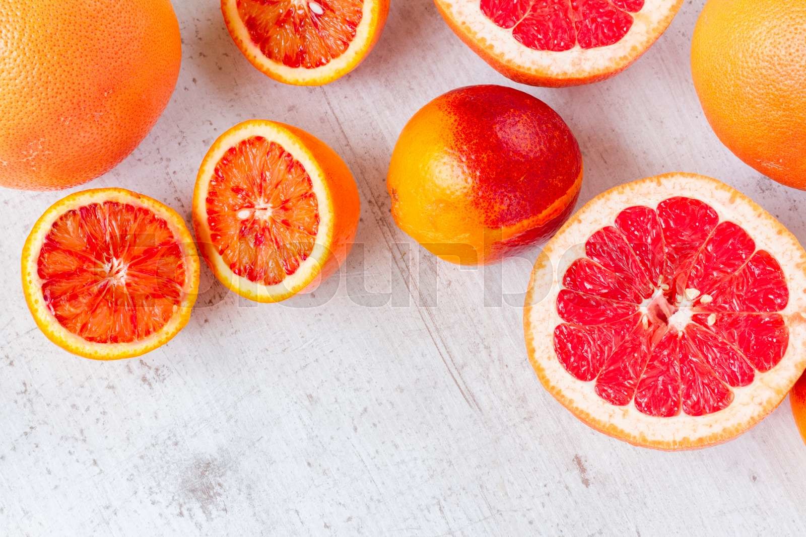 Variety of citruses | Stock image | Colourbox