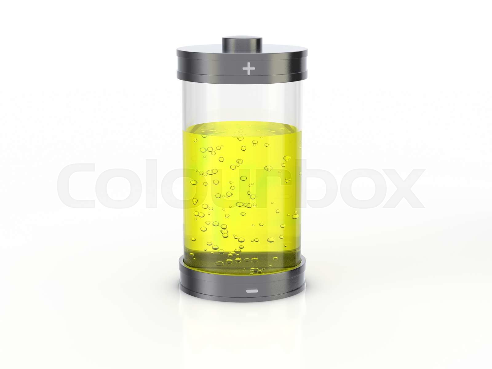 battery half full | Stock image | Colourbox