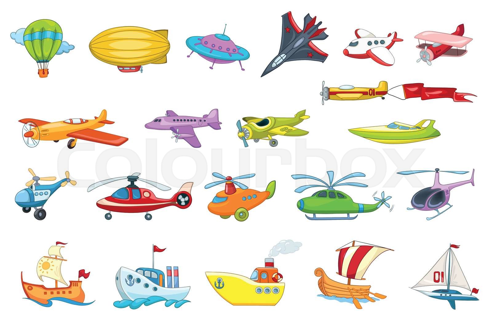 Water Transportation Clip Art