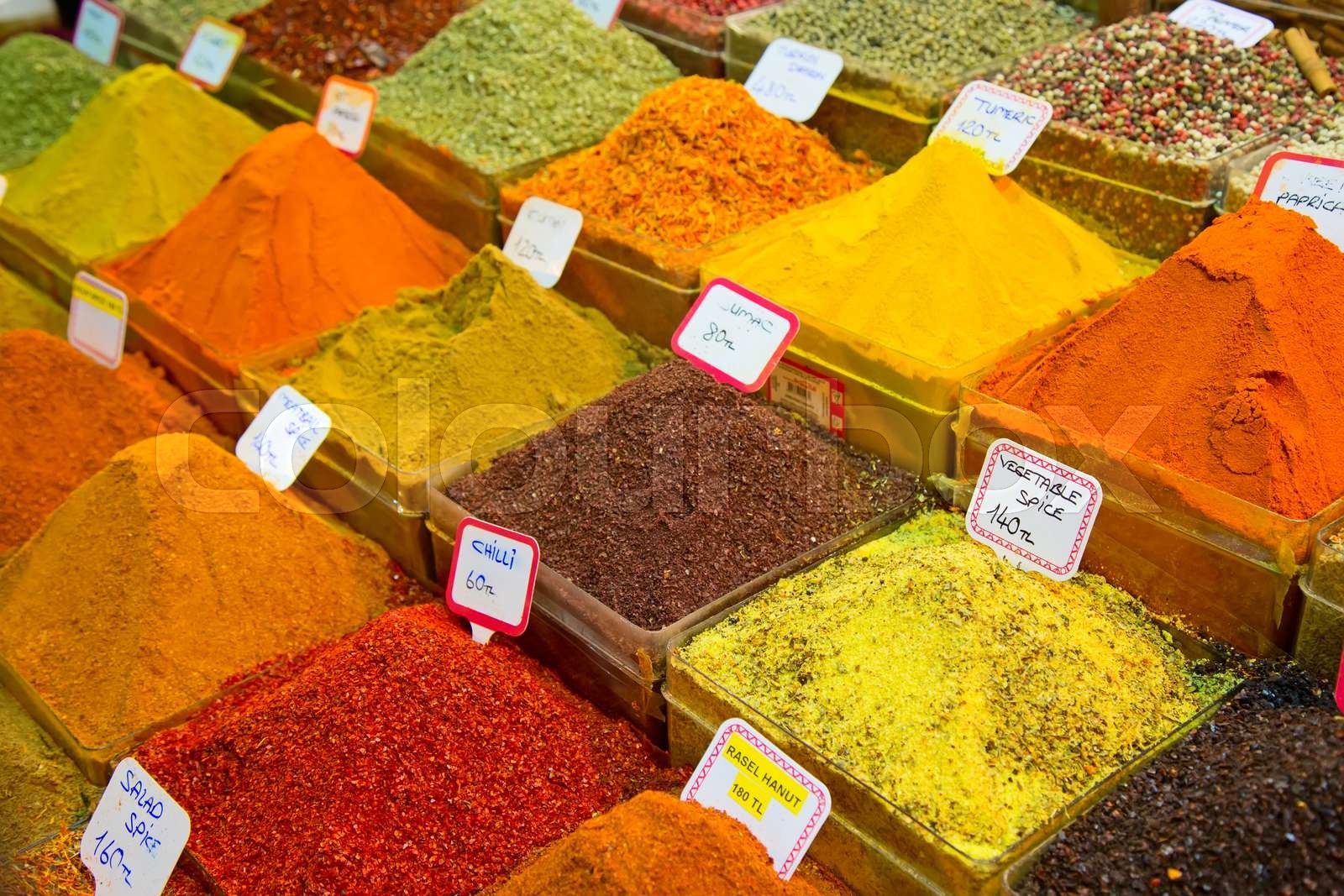 Spices | Stock image | Colourbox